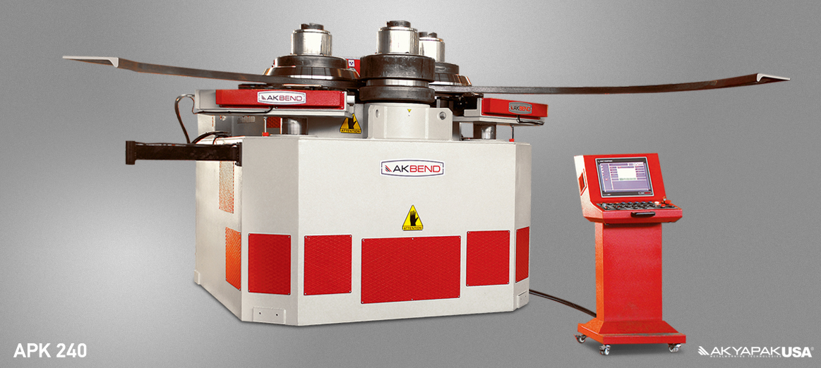 HEAVY SERIES ANGLE ROLL BENDING MACHINE | Mac-Tech