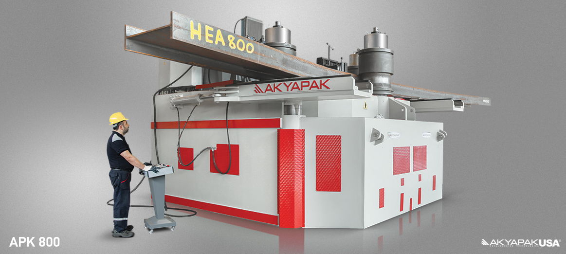 HEAVY SERIES ANGLE ROLL BENDING MACHINE | Mac-Tech