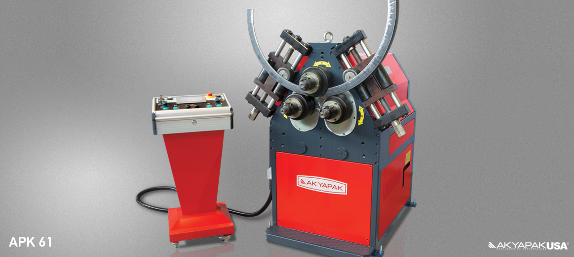 Small Series Angle Roll Bending Machine | Mac-Tech