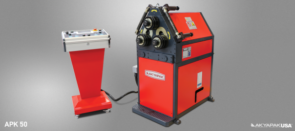 Small Series Angle Roll Bending Machine | Mac-Tech