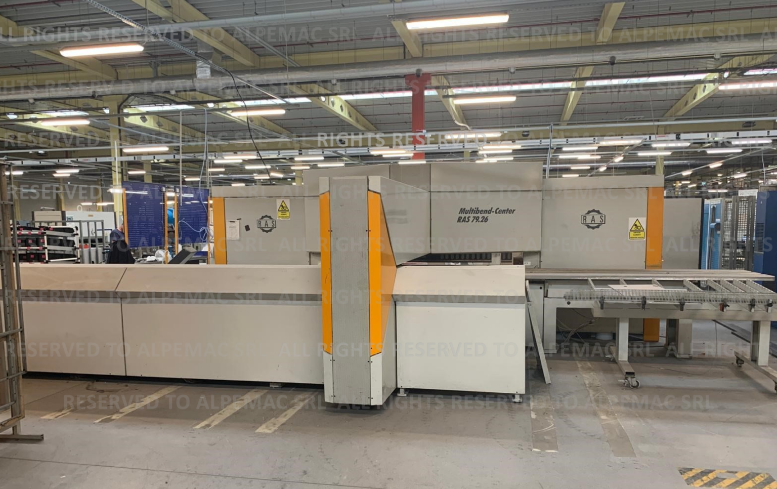 RAS MultiBend Center Panel Bender 79.26 | Mac-Tech