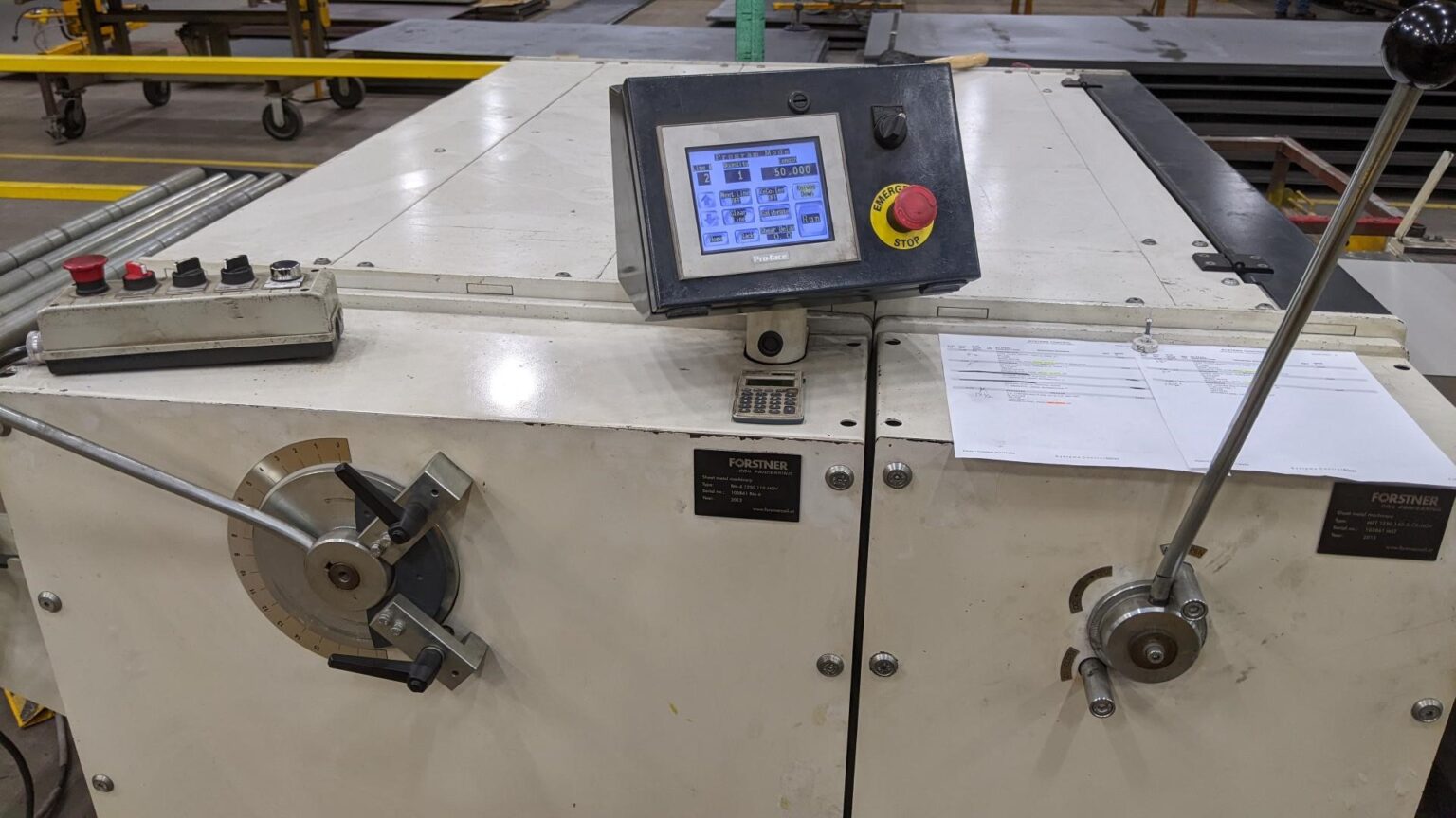 Forstner RM-6 1250 Cut To Length Machine | Mac-Tech