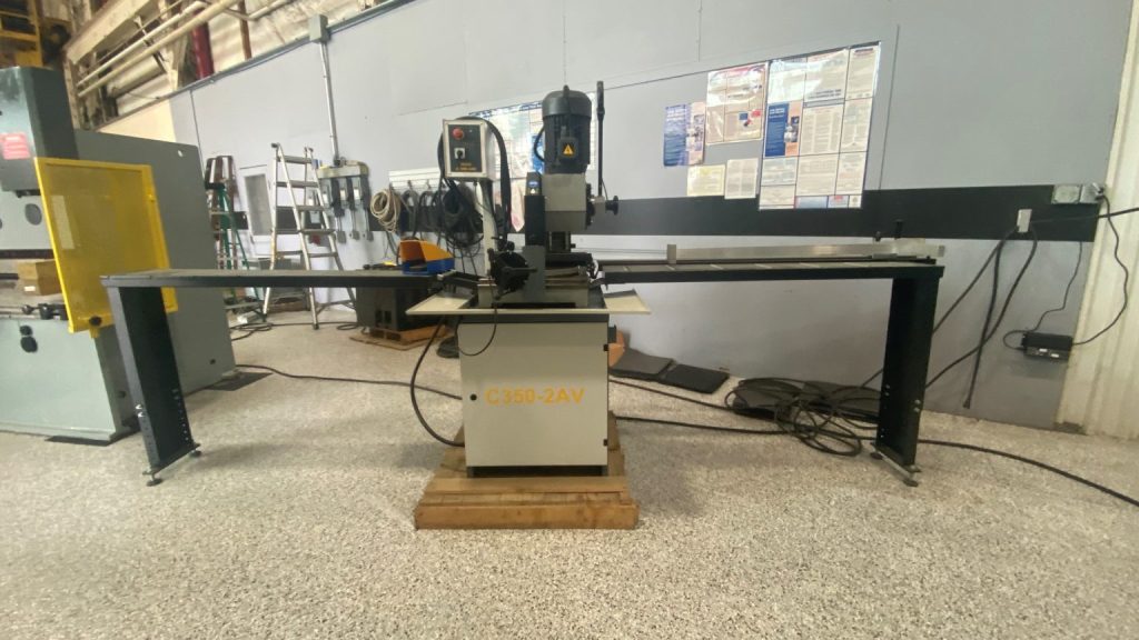 Hyd-Mech C350-2av Column Cold Saw | Mac-Tech