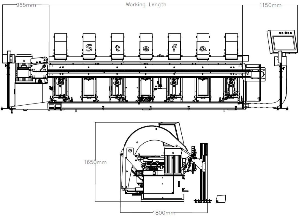 Stefa Slit-Bend Folder With Built-In Shear | Mac-Tech