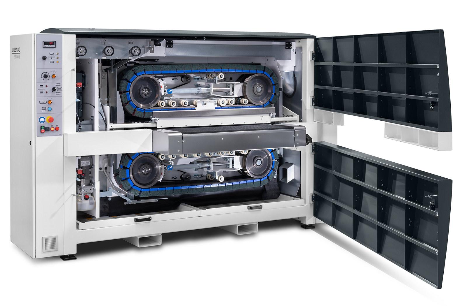 LISSMAC SBM-M S2 | Double-Sided Deburring & Edge Rounding